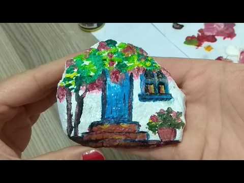 Taş Boyama Sanatı 🎨✨ | Çok Kolay ve Rahatlatıcı!