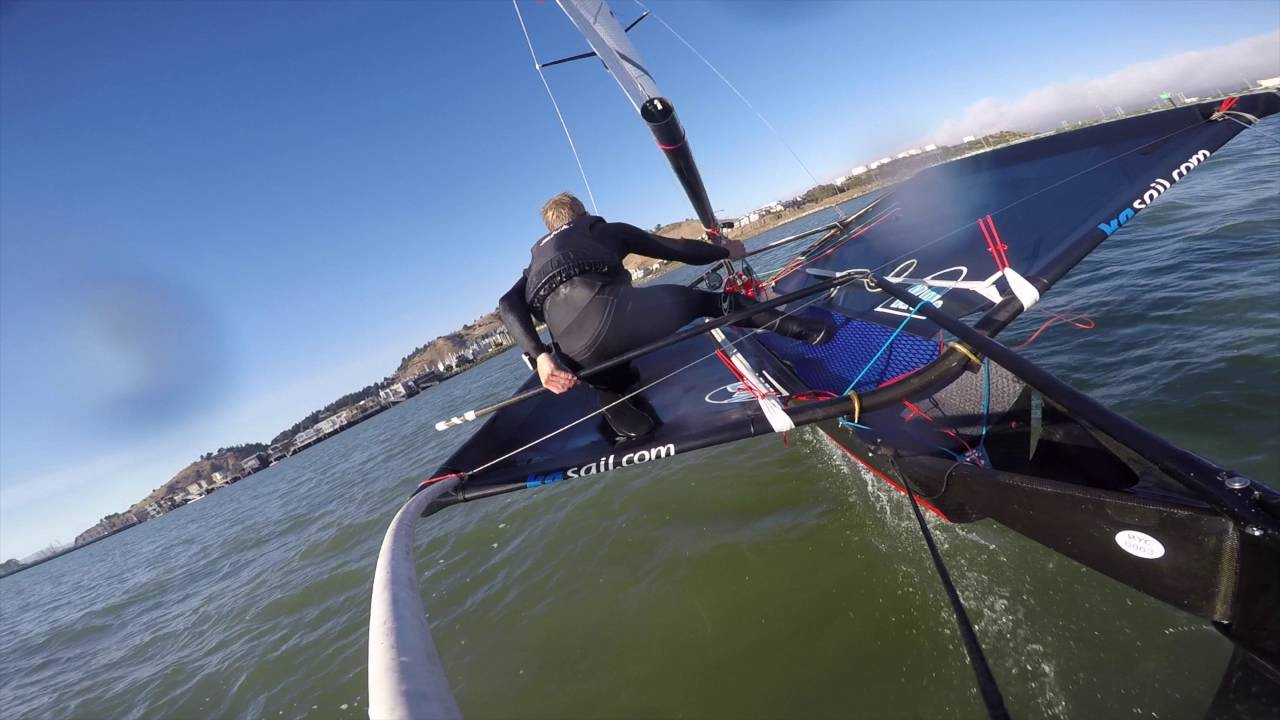 Foiling Generation Moth Practice - YouTube