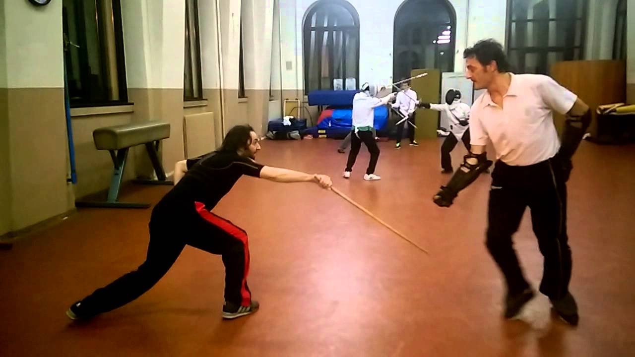 Slow motion stick fighting - Canne italiana in video rallenty - YouTube