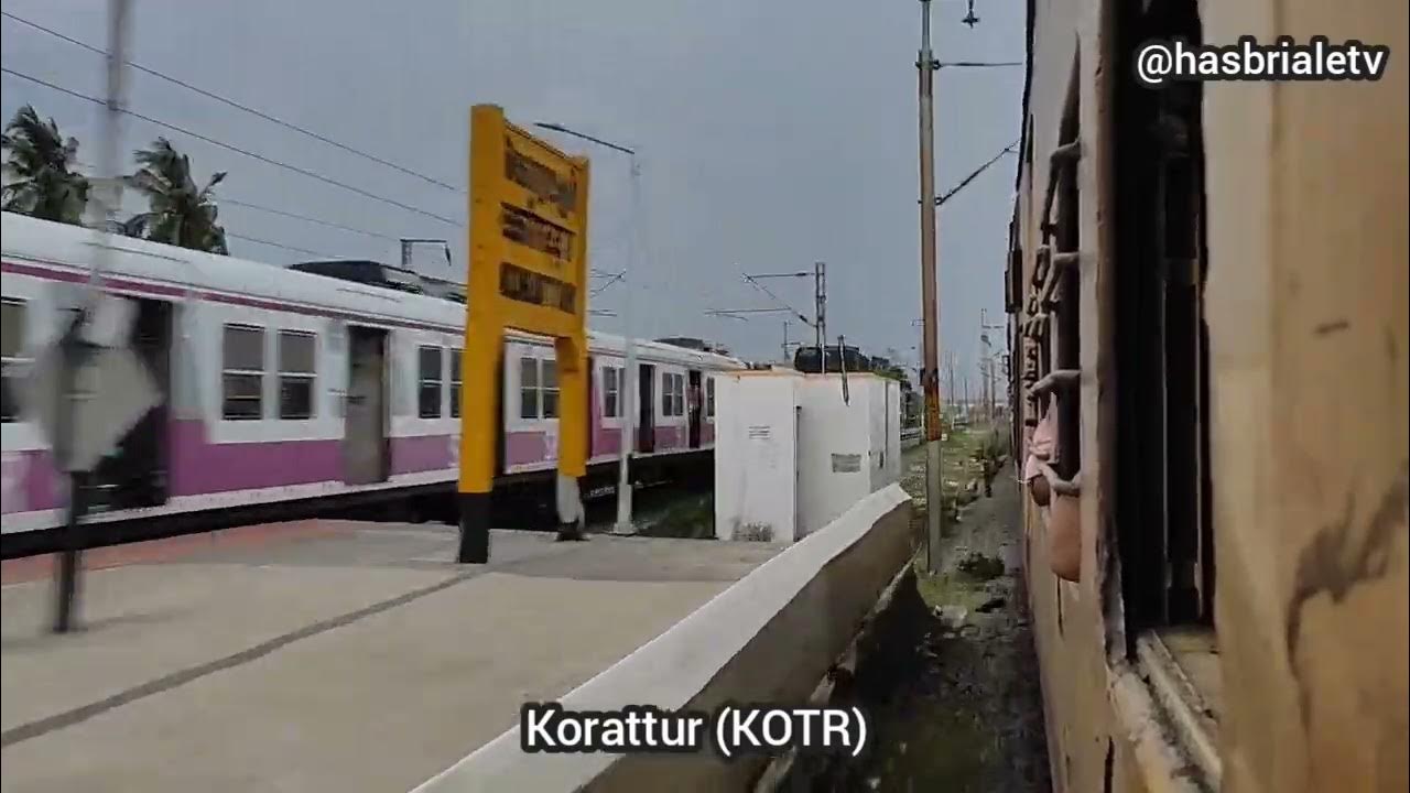 Korattur Railway Station | KOTR | Korattur | கொரட்டூர் | Southern Railway | Villivakkam ...