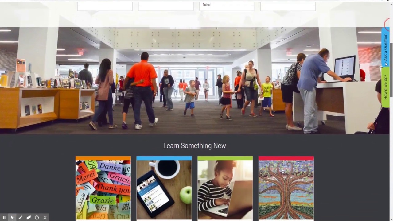 Sneak Peek of TCCL's New Webpage - YouTube