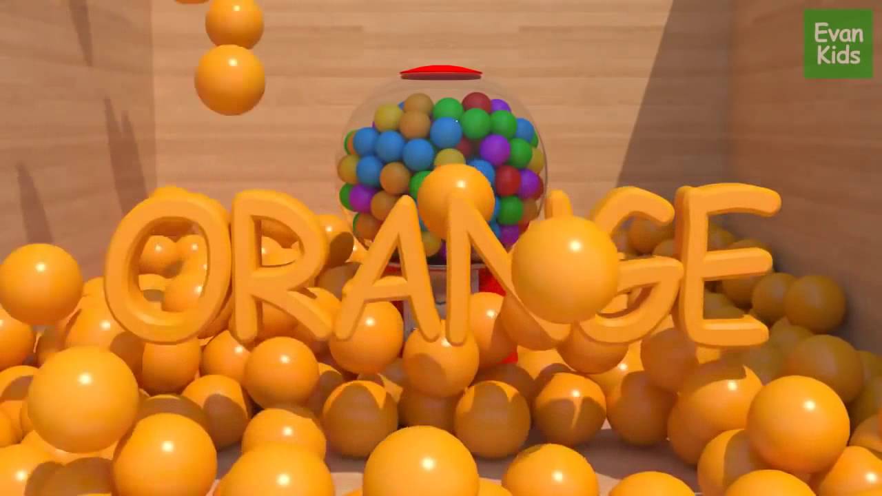 Learn Colors Gumball Machine 3D | Fun and Creative Animation | Learn ...