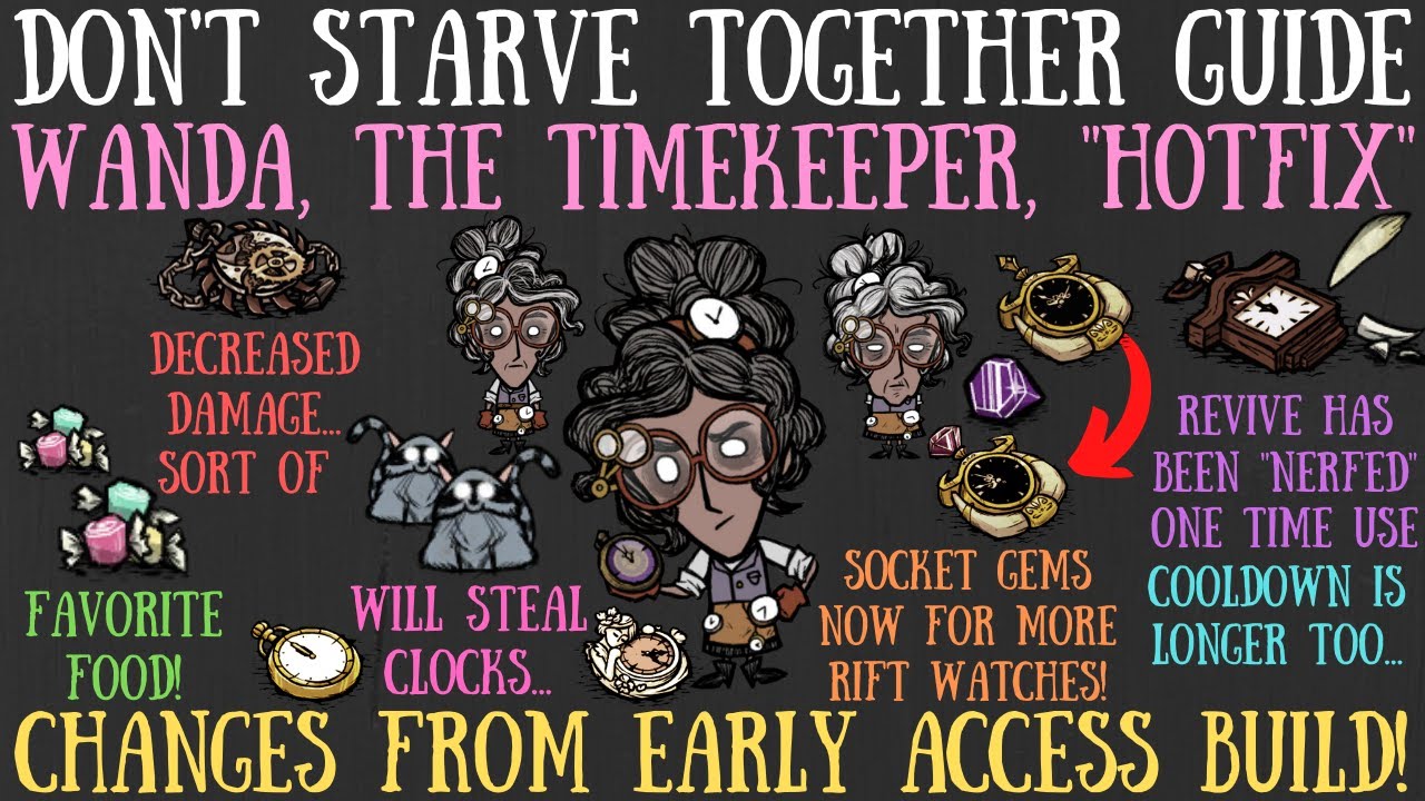 NEW Wanda "Hotfix" Changes - Don't Starve Together Guide - YouTube