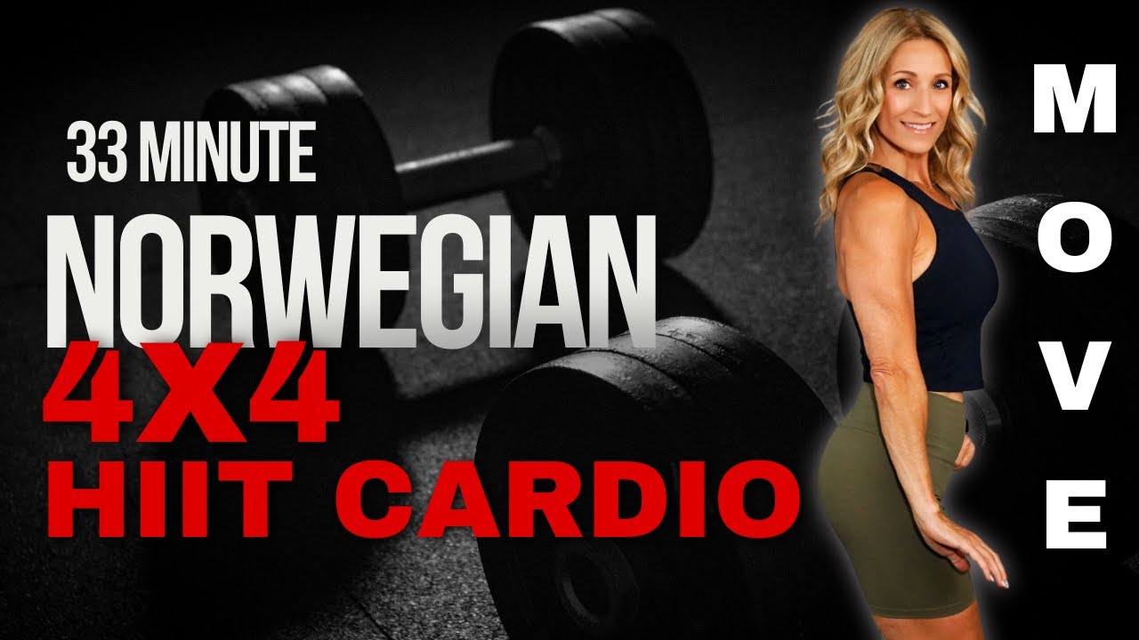 33 Minute Norwegian 4x4 Cardio HIIT Workout - YouTube