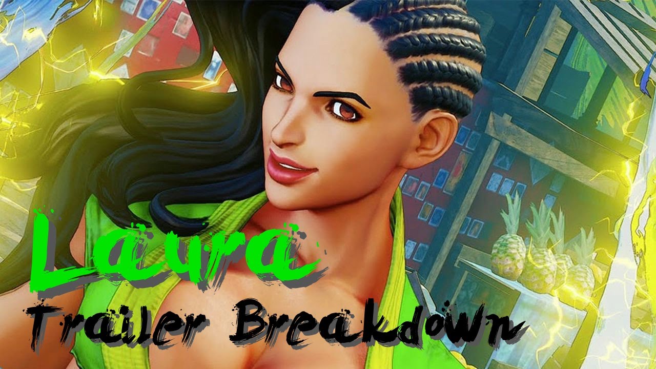Street Fighter 5: Laura Trailer Full Breakdown - YouTube