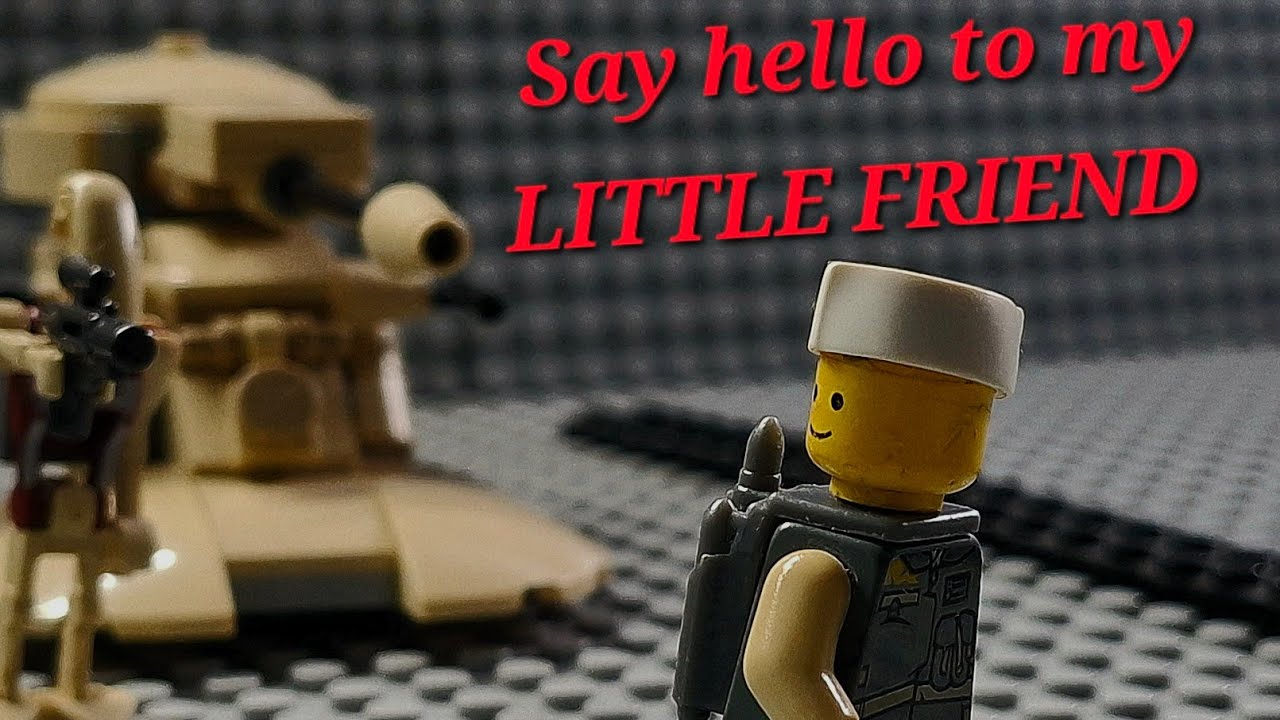 Say hello to my LITTLE FRIEND | Lego Stop Motion - YouTube