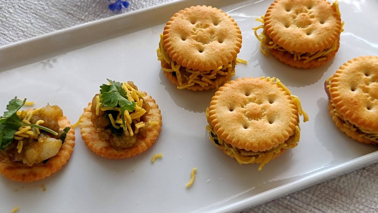 Monaco Chaat | Monaco Sandwich | Monaco Bites | Simple Party Snack ...