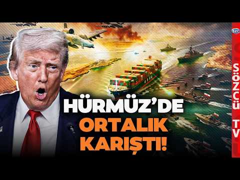 SAVAŞA ADIM ADIM! İran'a Ağır Darbe! Trump'ın Savaş Gemileri Orayı Kuşattı! Hürmüz Yanıyor