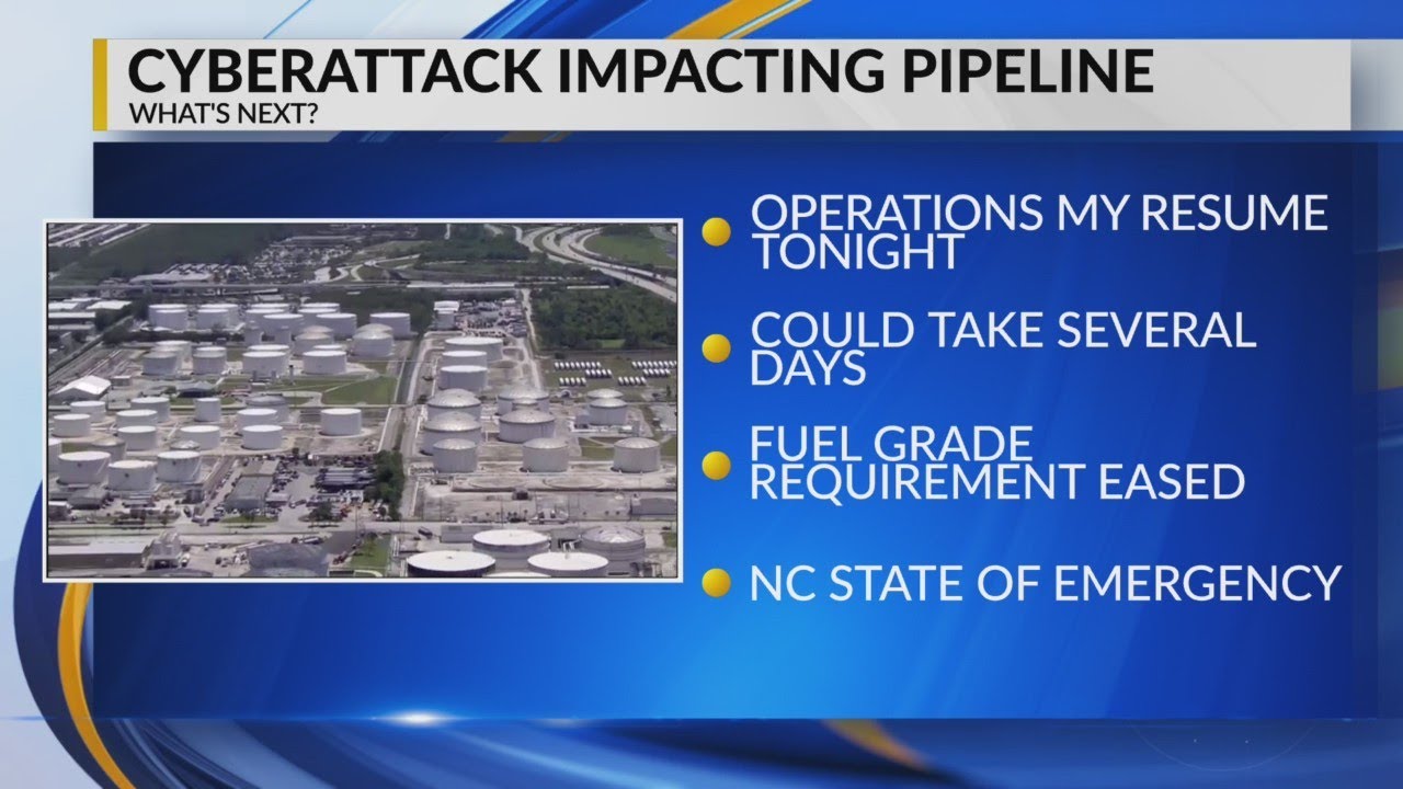 Cyberattack's impact on Colonial Pipeline - what's next? - YouTube