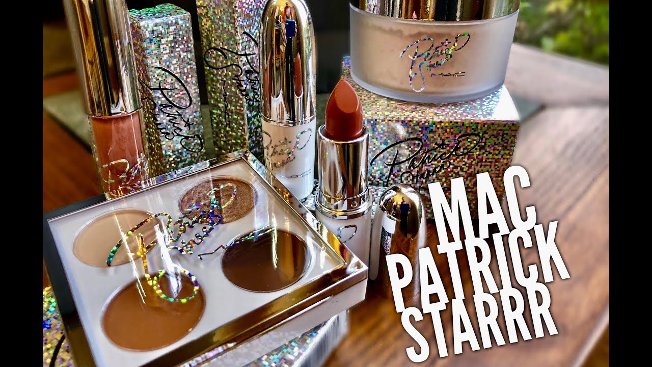MAC X Patrick Starrr Collection Swatches, Comparisons & Demos - YouTube