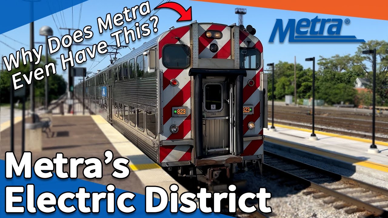 Metra Has An Electric Line Metra s Electric District YouTube