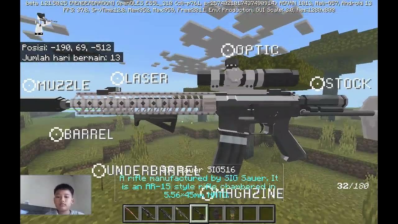 mencoba mod shadow company 0,1 mcpe/mcbe 1.21/1.20 #satriarizkyenergy - YouTube