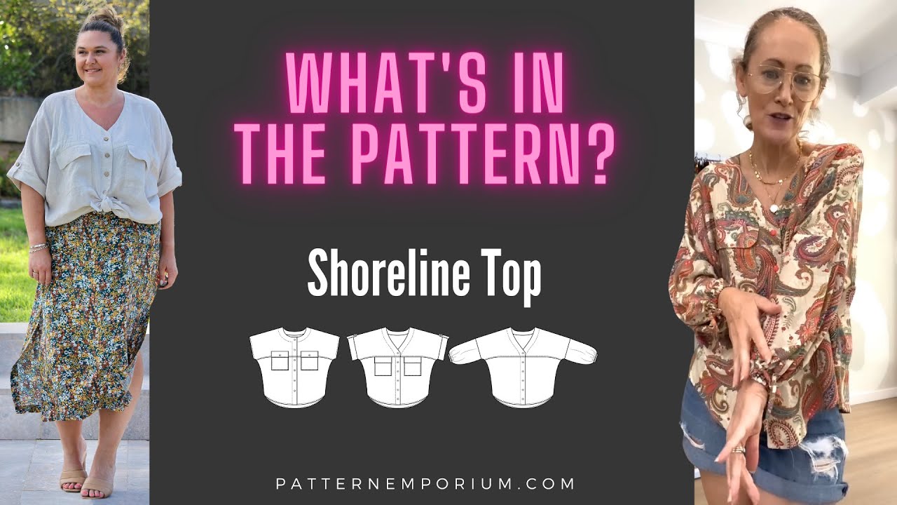 WHAT'S IN THE PATTERN | Shoreline Dolman Top - YouTube