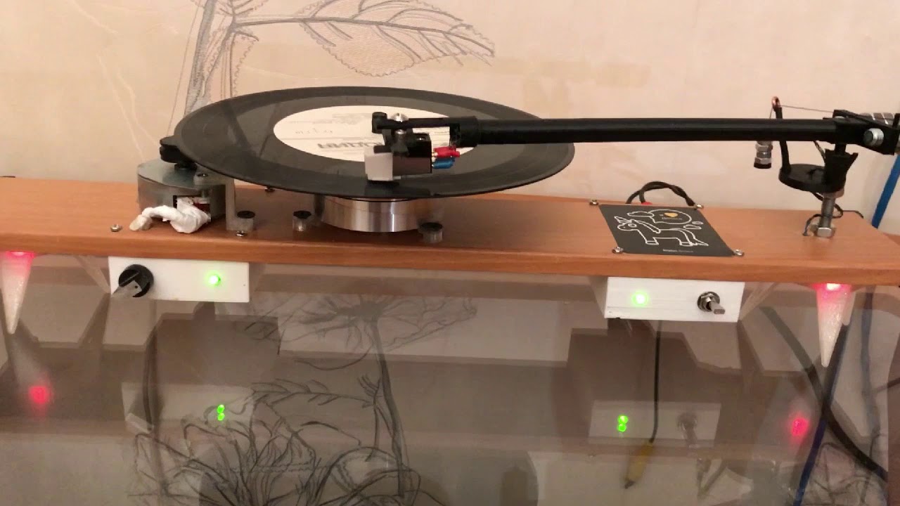 3d printed record player - YouTube