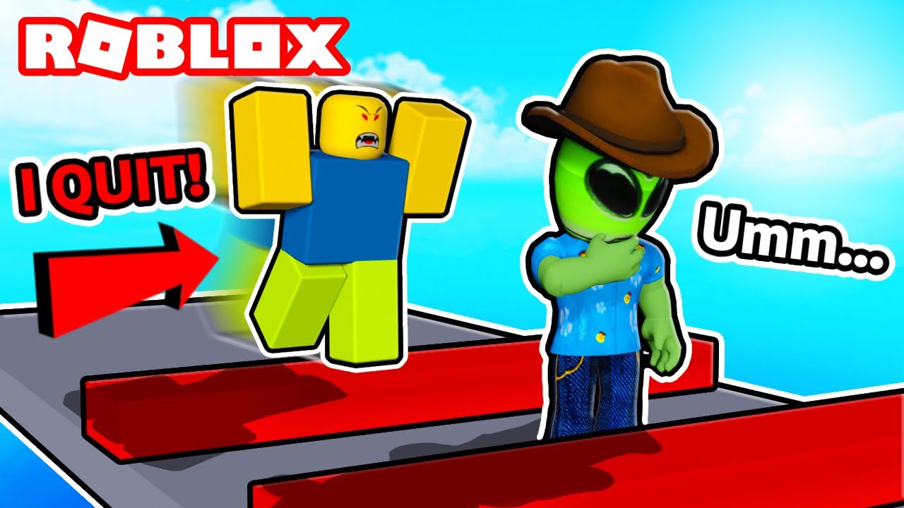 ROBLOX RAGE QUIT OBBY IS WILD… - YouTube