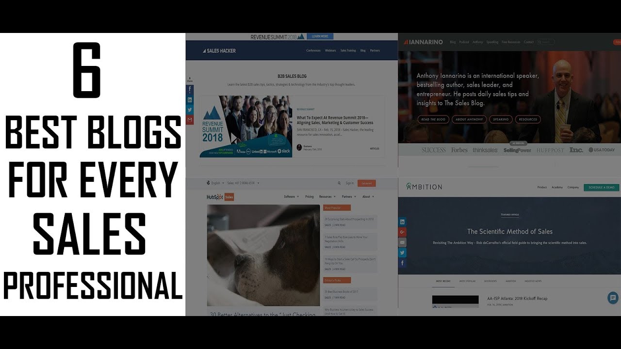 6 Best Sales Blog For Every Sales Professional [2019] - YouTube