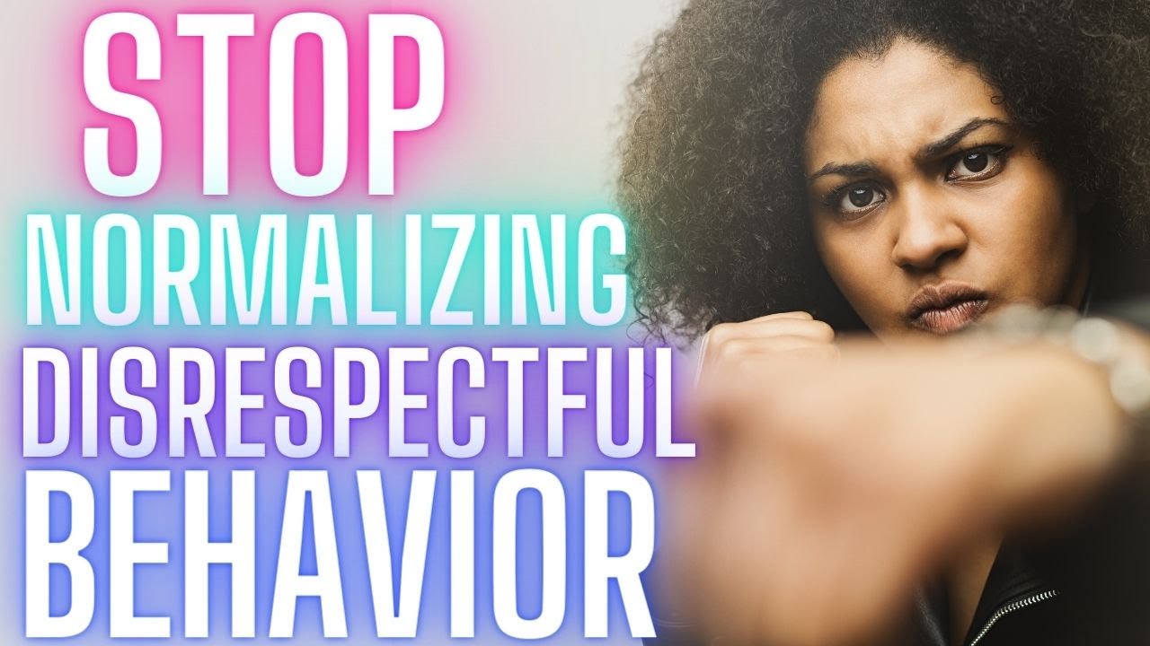 Can We Stop Normalizing Ratchet & Disrespectful Behavior - YouTube