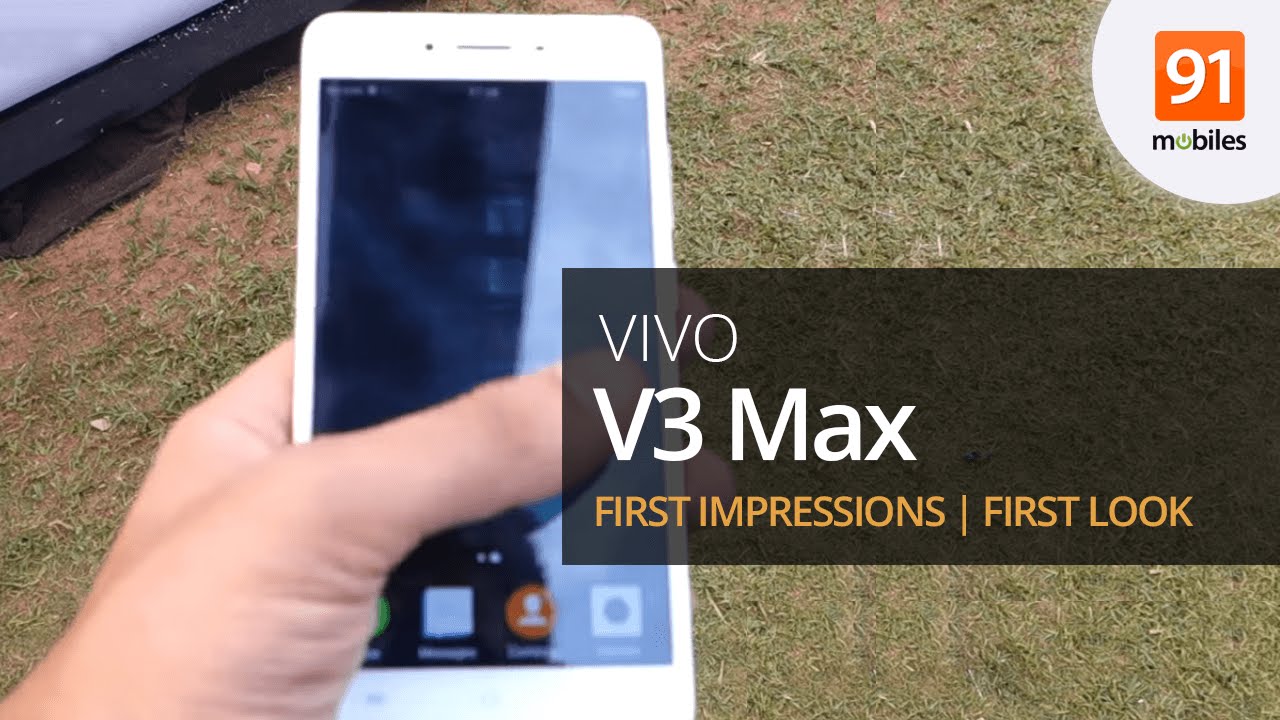 Vivo V3 Max : First Impressions | First Look | Hands on - YouTube