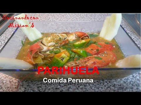 PARIHUELA - RECETAS - COMIDA PERUANA - YouTube