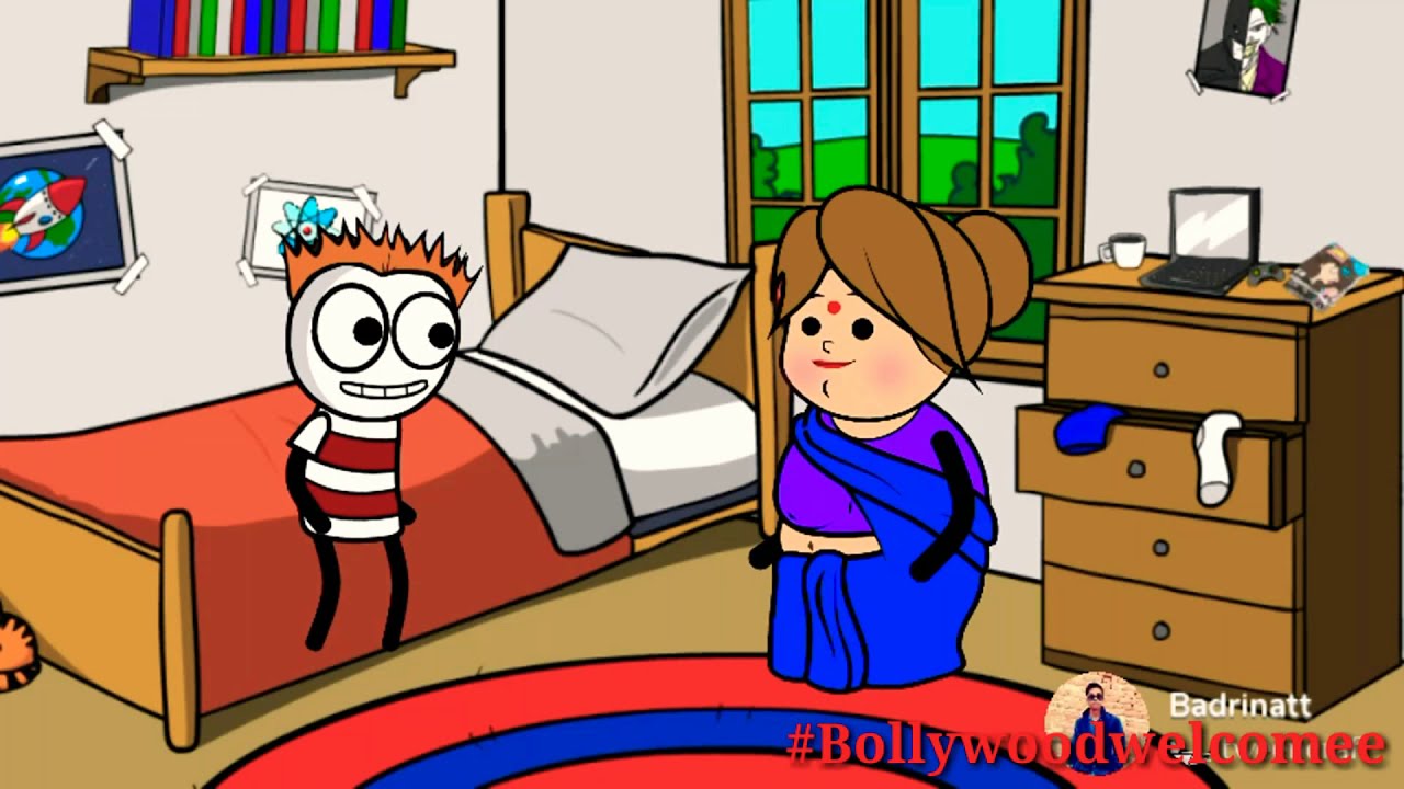 A Story for Drama family/Animation video of cartoon story/funny story ...