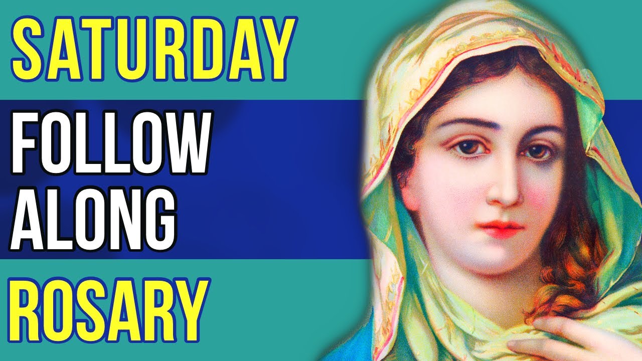 SATURDAY - JOYFUL - Follow Along Rosary - 15 Minute - STRINGS - Rosary ...