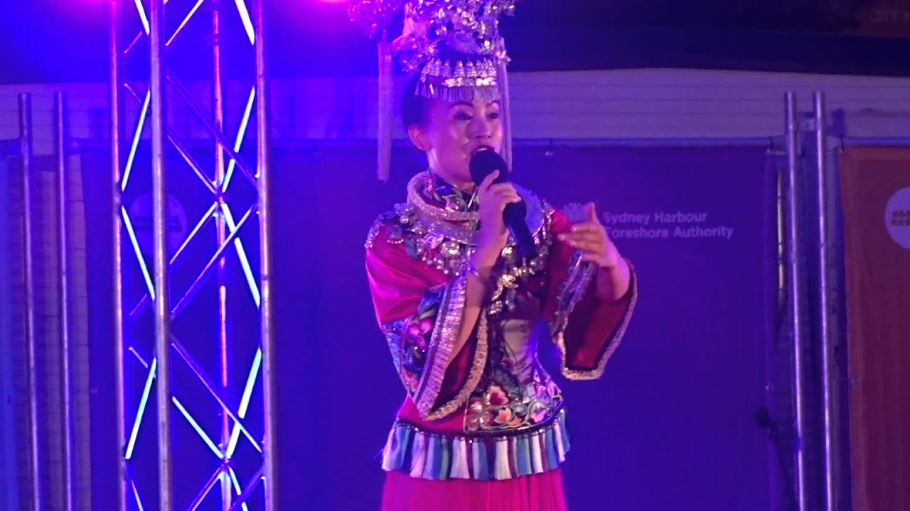 Chinese Lunar New Year 2016 - Chinese singer from Nan Hai at Darling ...