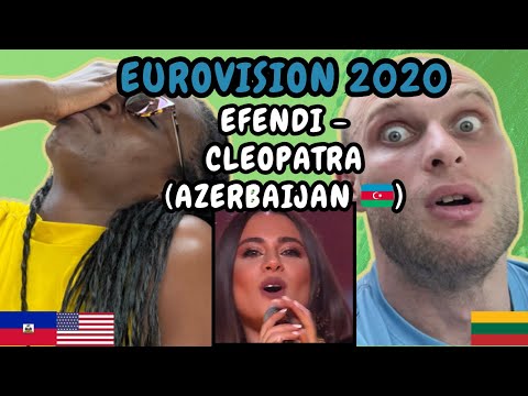 REACTION TO Efendi - Cleopatra (Azerbaijan 🇦🇿 Eurovision 2020) | FIRST TIME HEARING