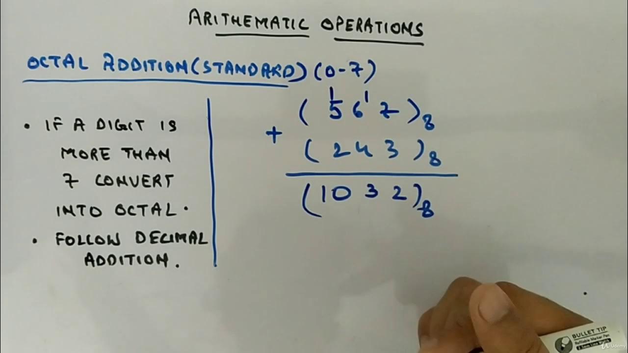 Octal Addition (Standard) - Digital Circuits and Logic Design - YouTube