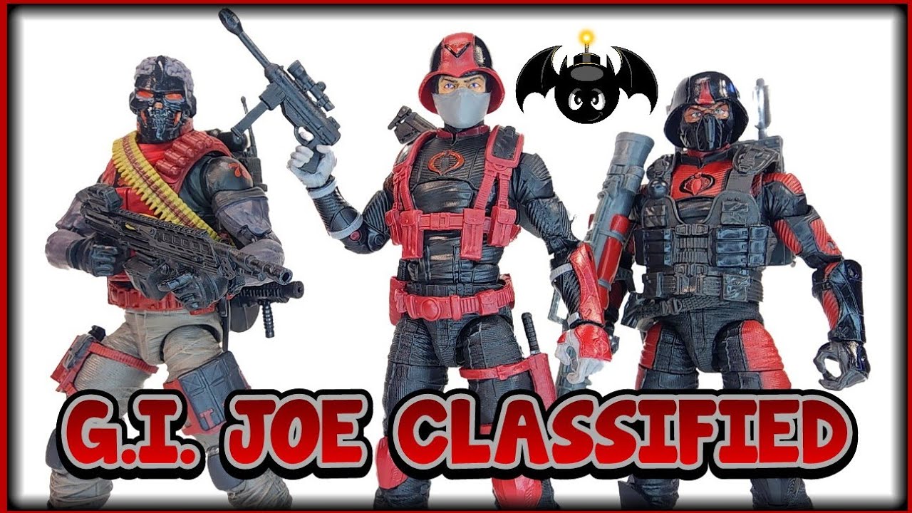 G.I. Joe Classified HISS Tank Fire Team Action Figures Review. - YouTube
