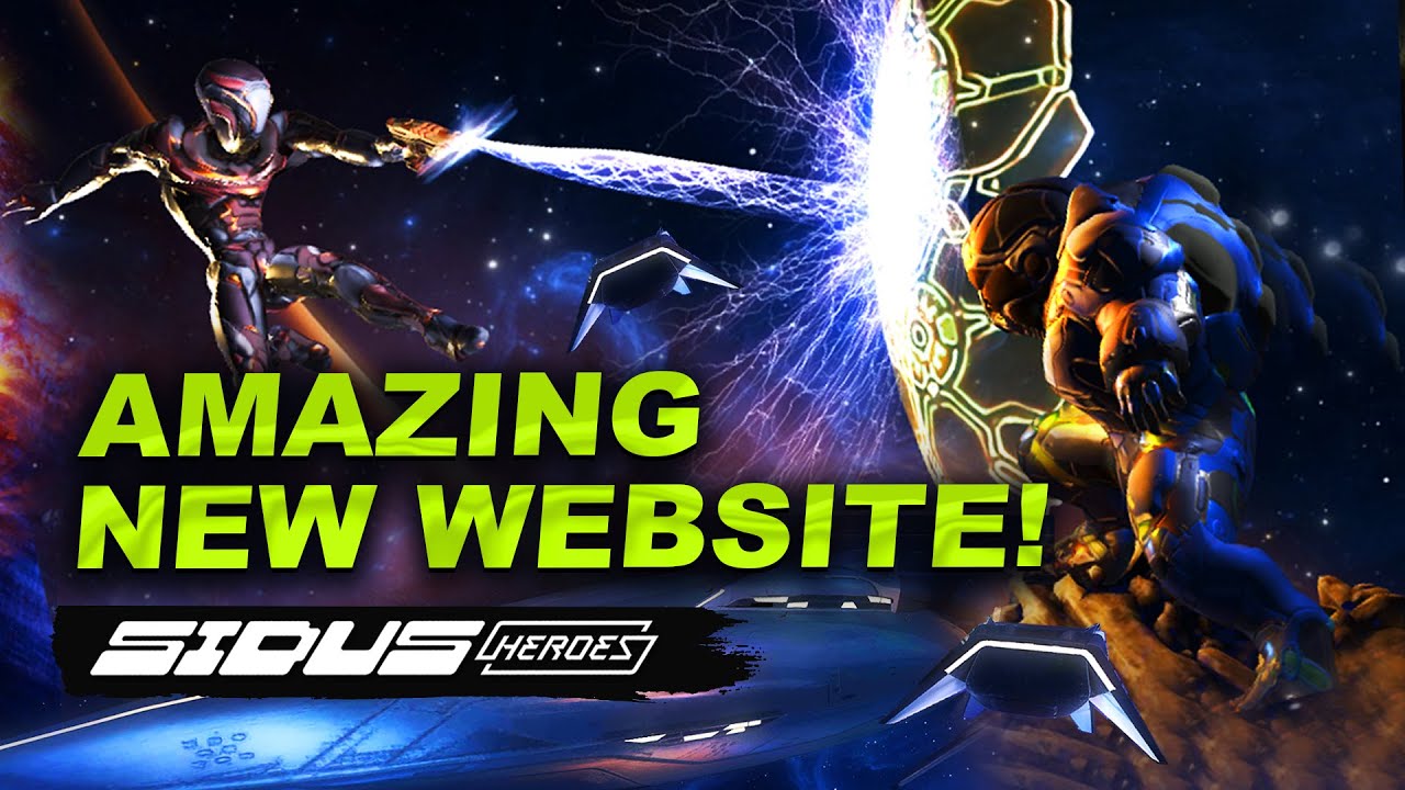 SIDUS HEROES new website is REVOLUTIONARY! Detailed overview! - YouTube