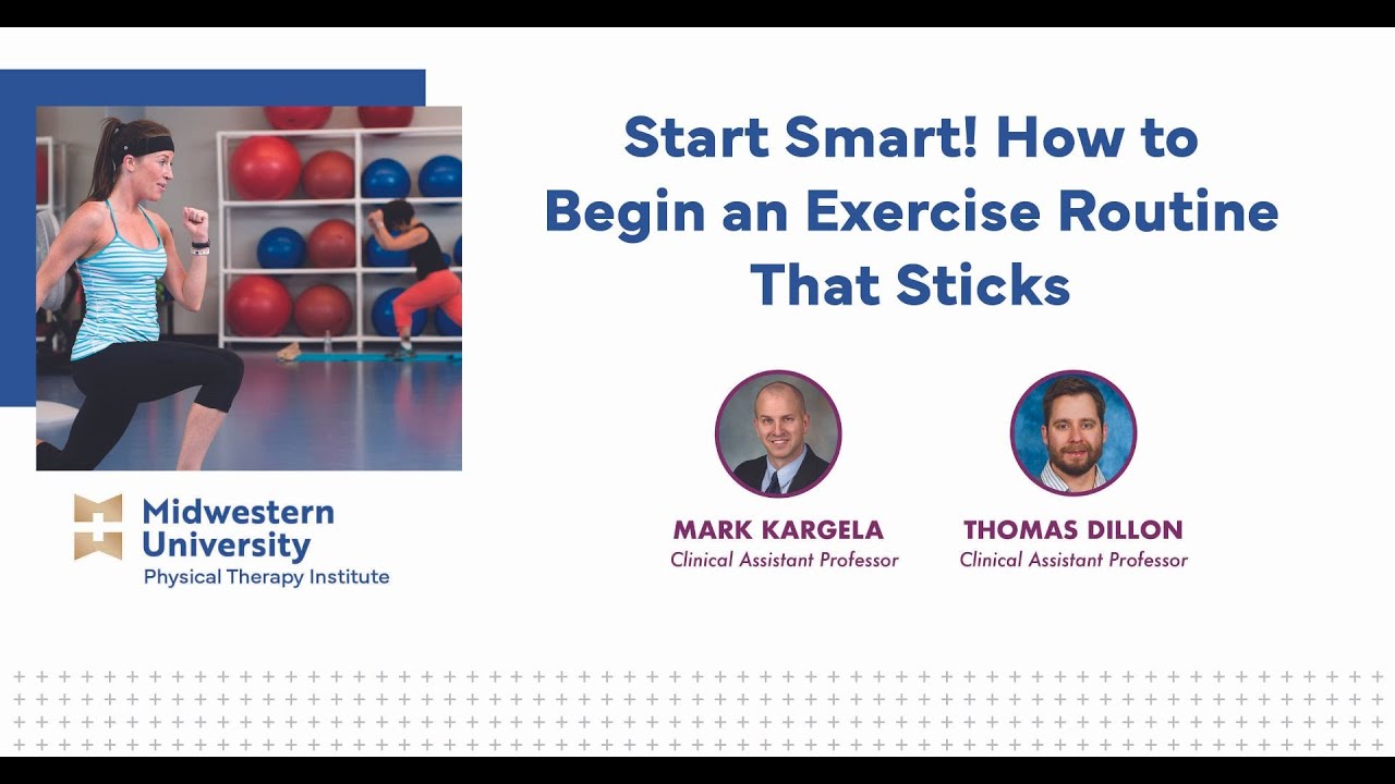 Start Smart! How to Begin an Exercise Routine That Sticks - YouTube