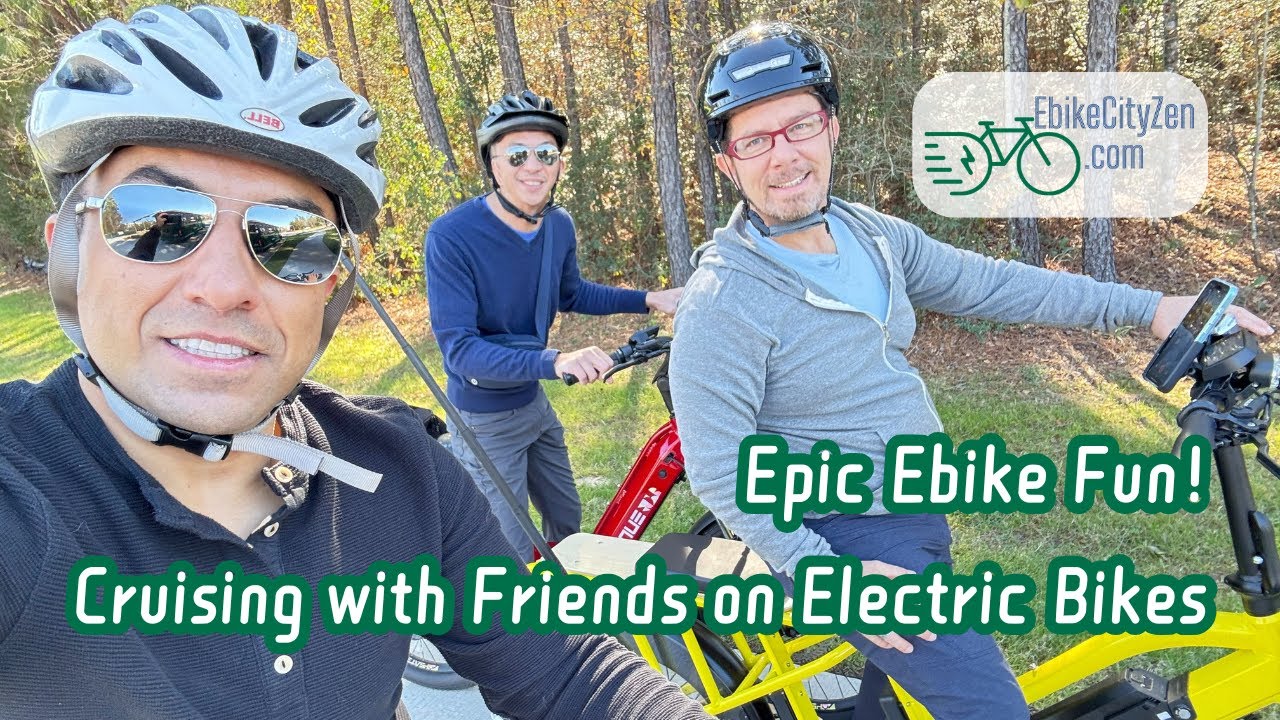 Epic Ebike Fun! Cruising with Friends on Electric Bikes - YouTube