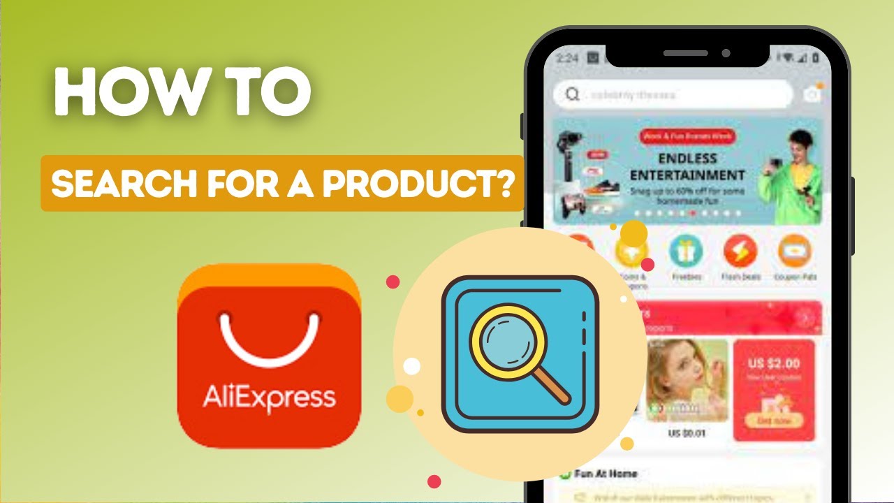 How to search for a product in AliExpress? - YouTube