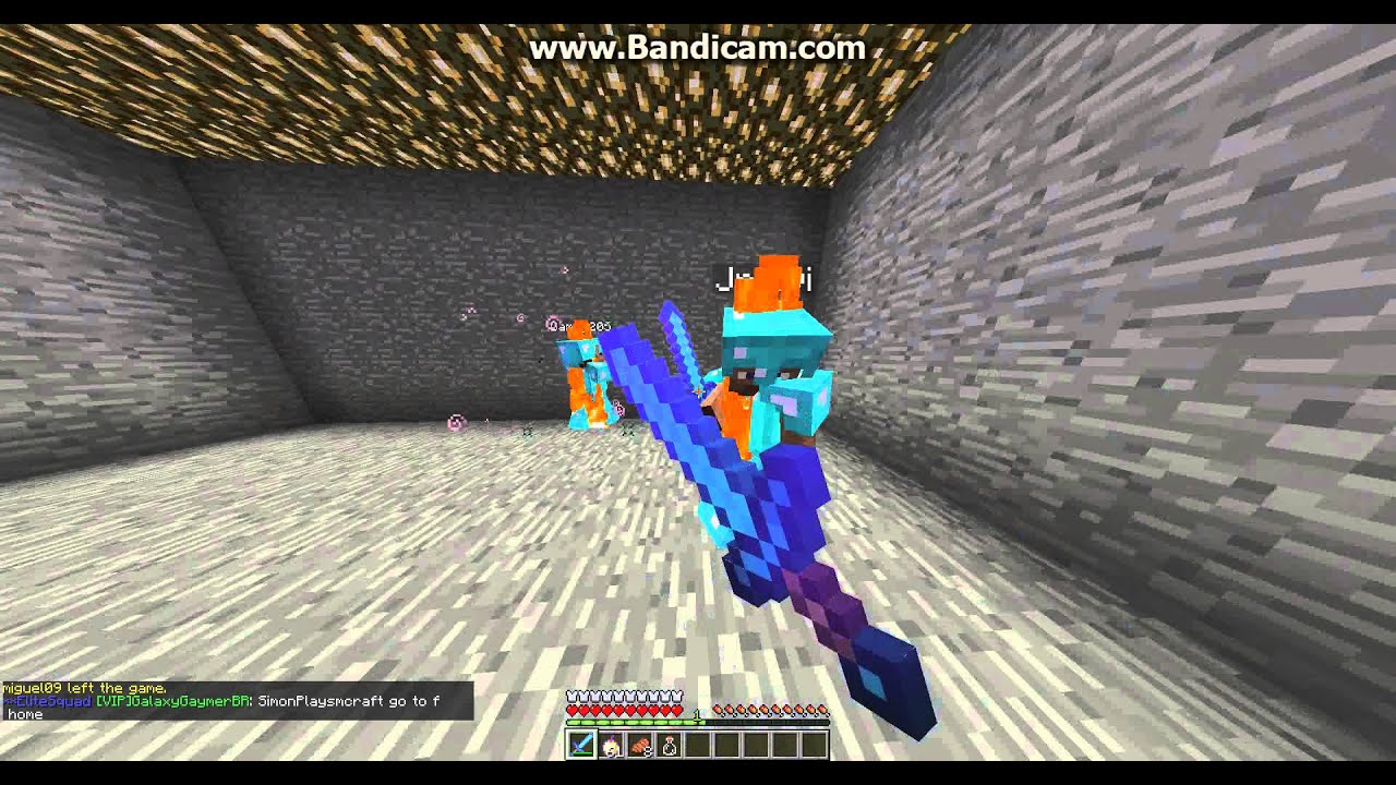 Minecraft:PvPing in SurvivalTime server - YouTube