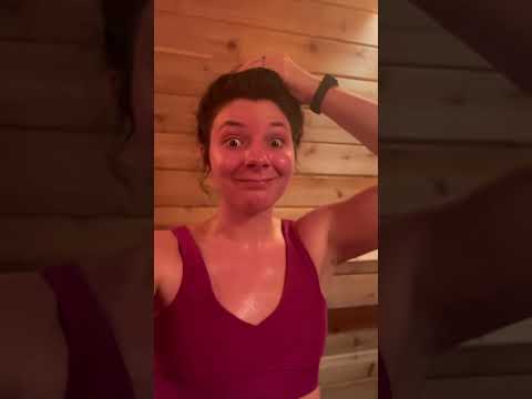 sick girl sauna & cold plunge day! 🫠 #sauna #coldplunge #renu #crossfithendersonville