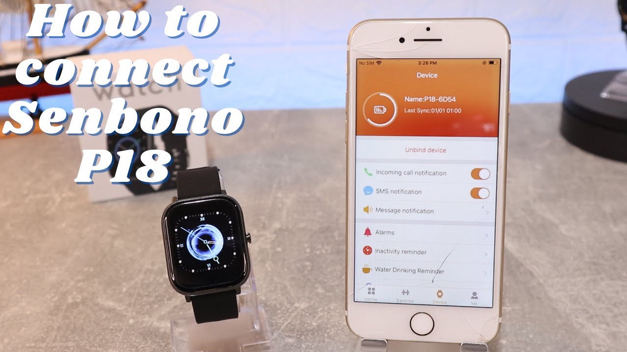 How to connect Senbono P18 to iPhone with JYouPro IOS App - YouTube