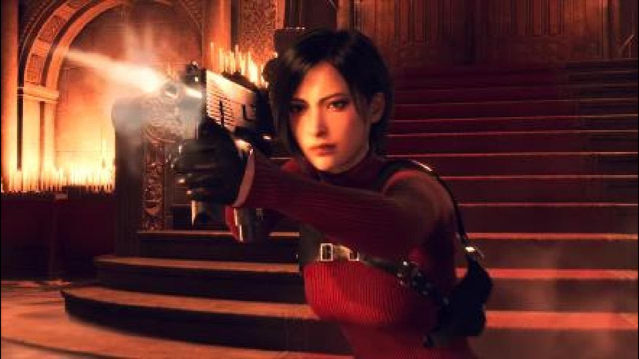 Resident Evil 4 Remake “Separate Ways” Ada Fight Cutscene “John Wick Mode” - YouTube