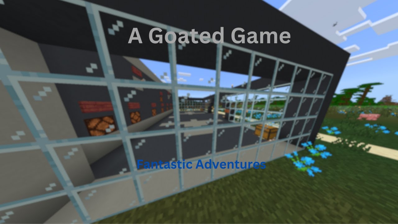 I Built A Goated Game In Minecraft Survival (EP259) - YouTube