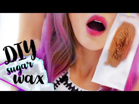 DIY Hair Removal Wax using SUGAR!!! DIY or BUY