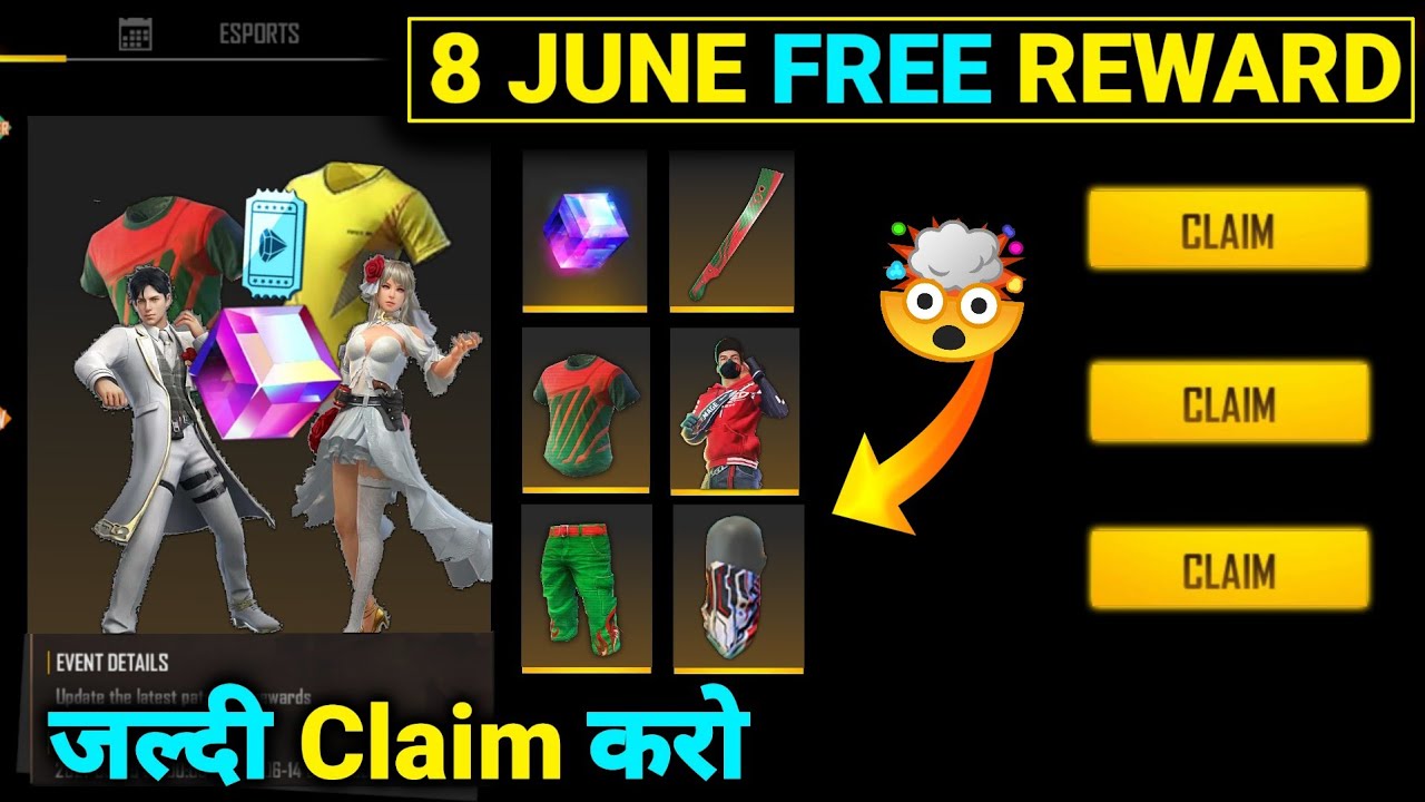 Free Fire New Event || Free Fire New Event Today || New Event || Garena ...