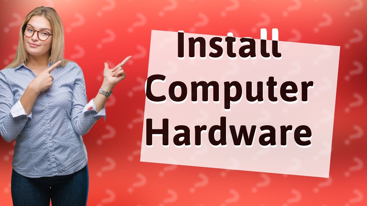 How Can I Easily Install My Computer's Hardware Components? - YouTube