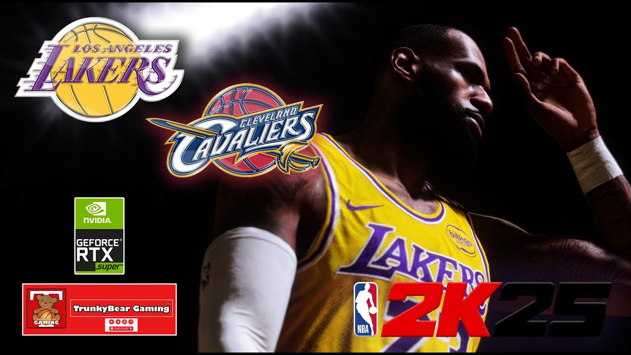 LAKERS vs CAVALIERS | LeBRON GOES BACK TO CLEVELAND | NBA 2K25 ULTIMATE ...