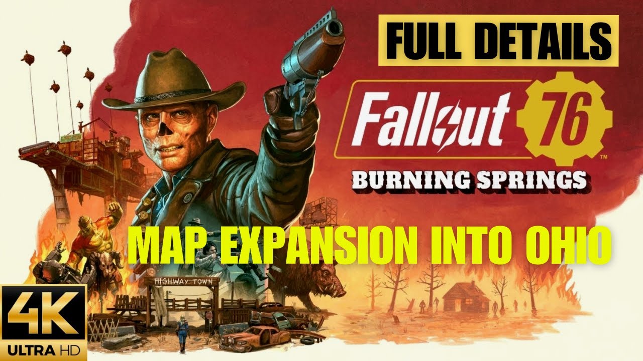 Burning Springs Update Full Details - Fallout 76 - YouTube
