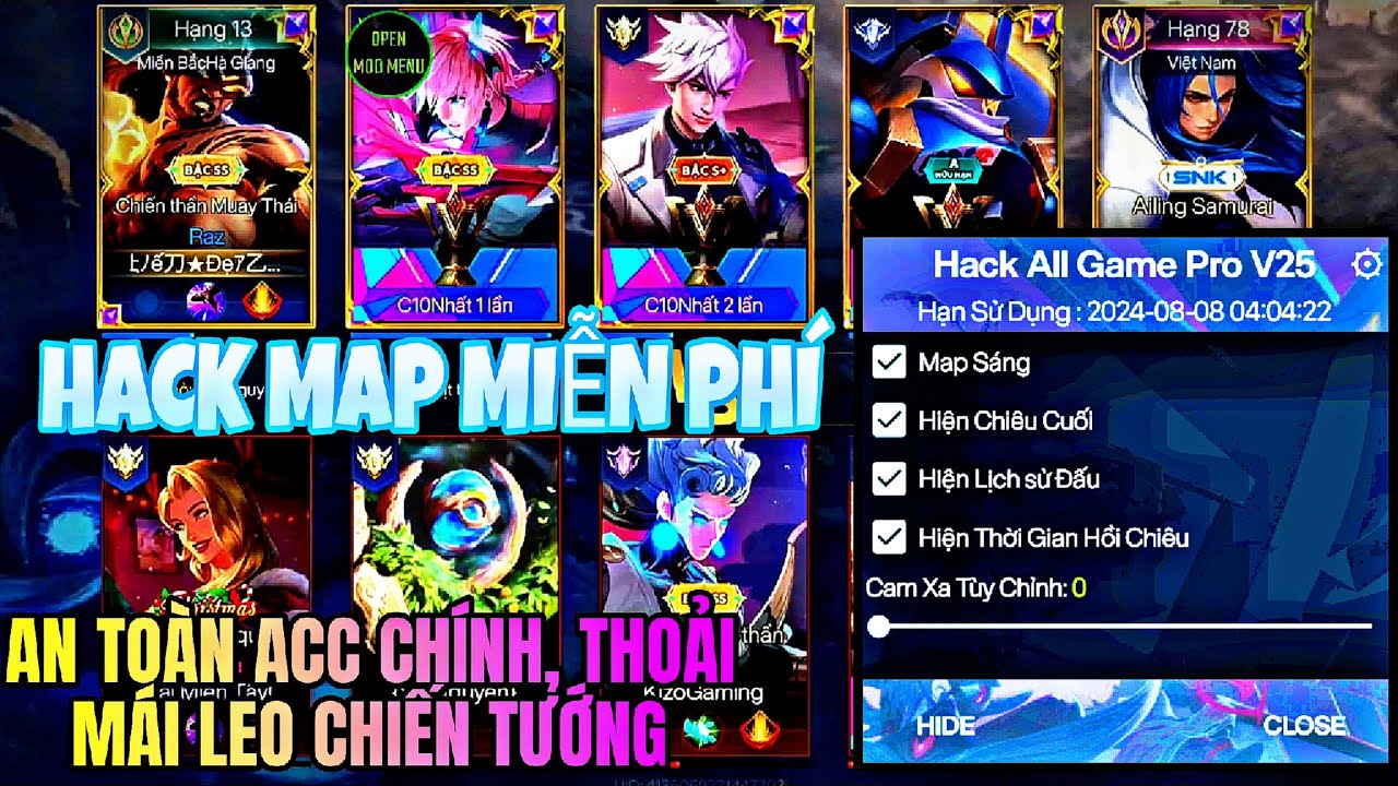 Hack Map Liên Quân Mới Nhất Mùa 30 | Hack Map Liên Quân | Hack Liên ...