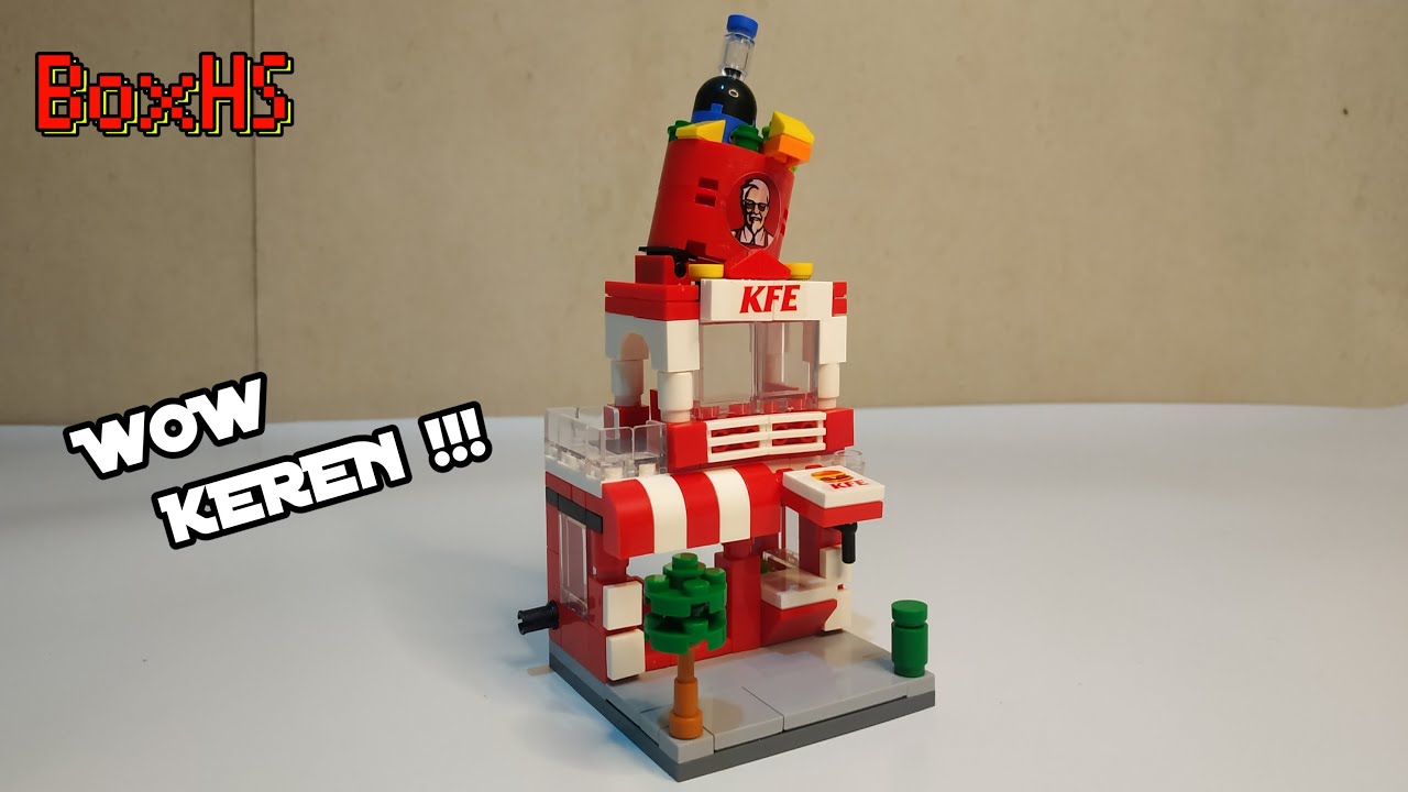 SEMBO BLOCK KFC AYAM GORENG | UNBOXING & BUILD | LEGO - YouTube
