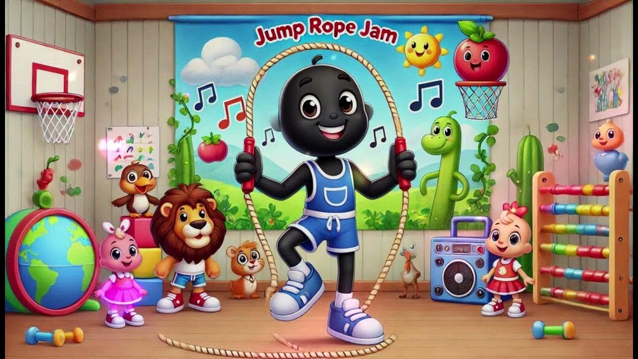"Jump Rope Jam 2: Fun Lyrics and Dance Rhymes for Kids – Sing Along ...