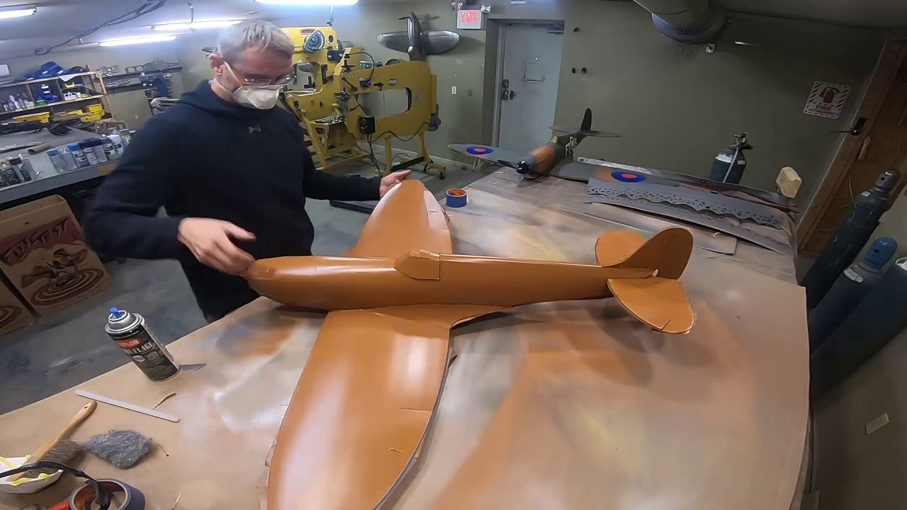 Quick Spitfire Paint Job - YouTube