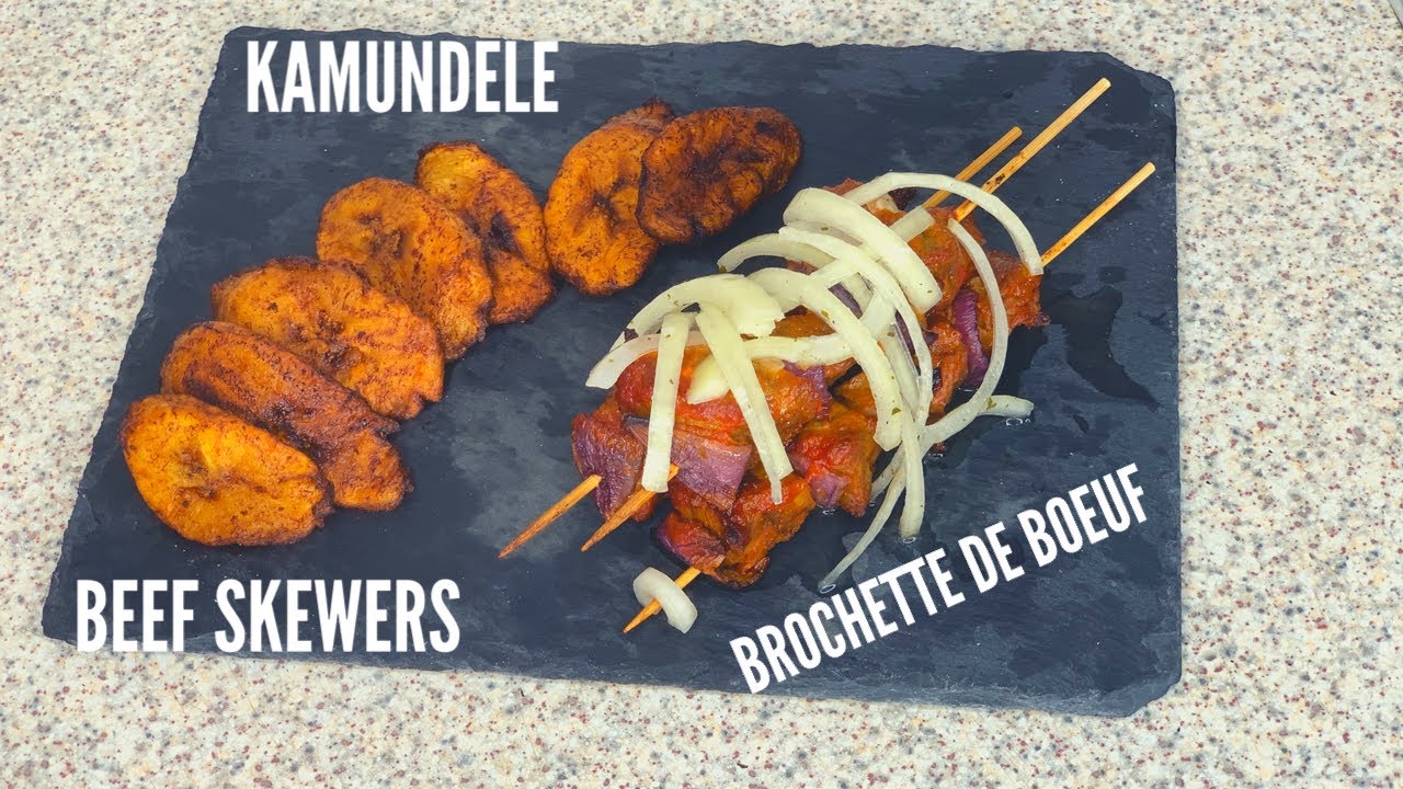 HOW TO MAKE #KAMUNDELE/BROCHETTE DE BOEUF #CONGOLESE FOOD - YouTube