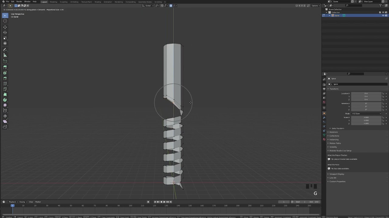 How to model hair coils/curly hair in Blender 2.93 - YouTube