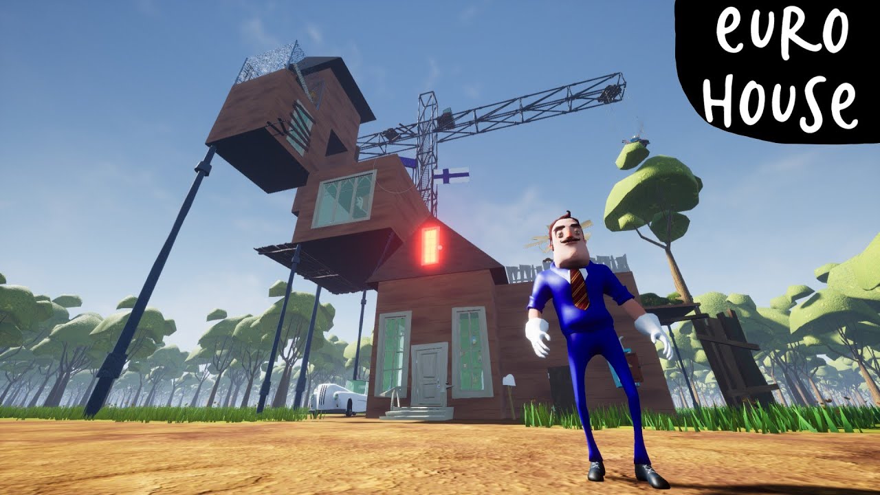 Euro House - Hello Neighbor Steam Workshop - YouTube